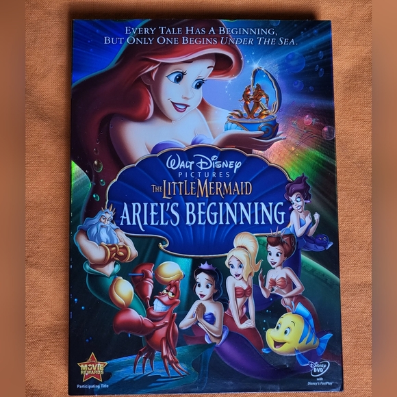 Media | The Little Mermaid Ariels Beginning Walt Disney Pictures Dvd ...